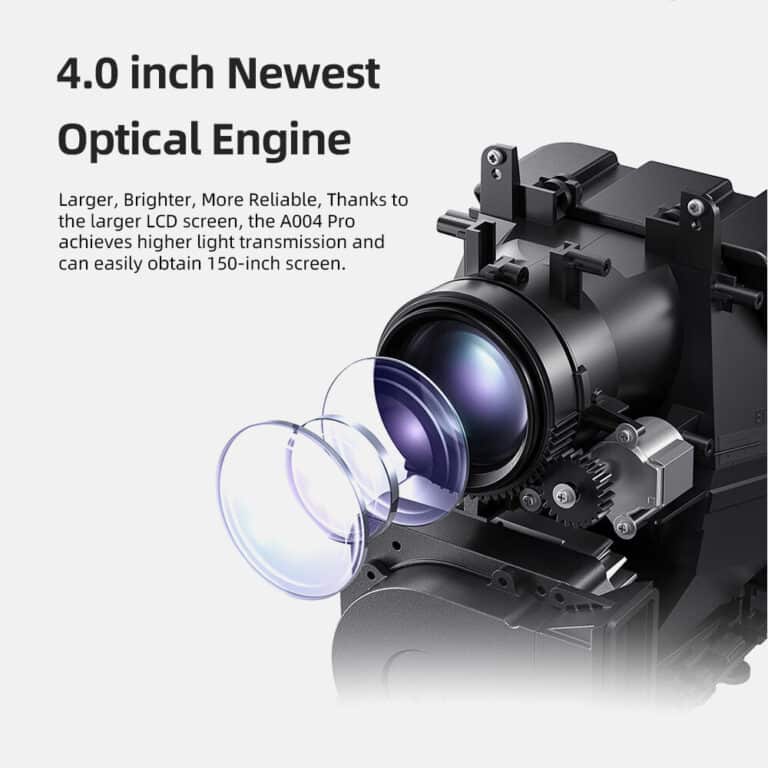 AUN A004 Pro Full HD Home Cinema Android Projector | AUN Projector ...