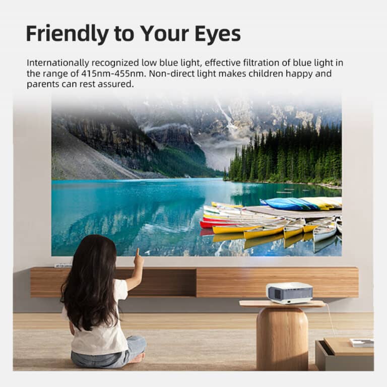 AUN A004 Pro Full HD Home Cinema Android Projector | AUN Projector ...